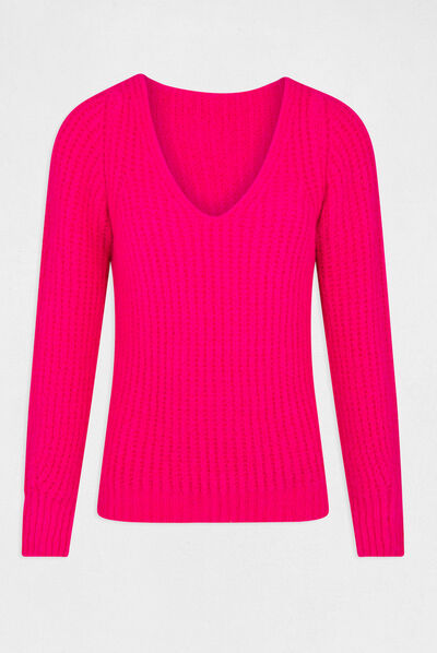 Pulls cols V Femme | Morgan