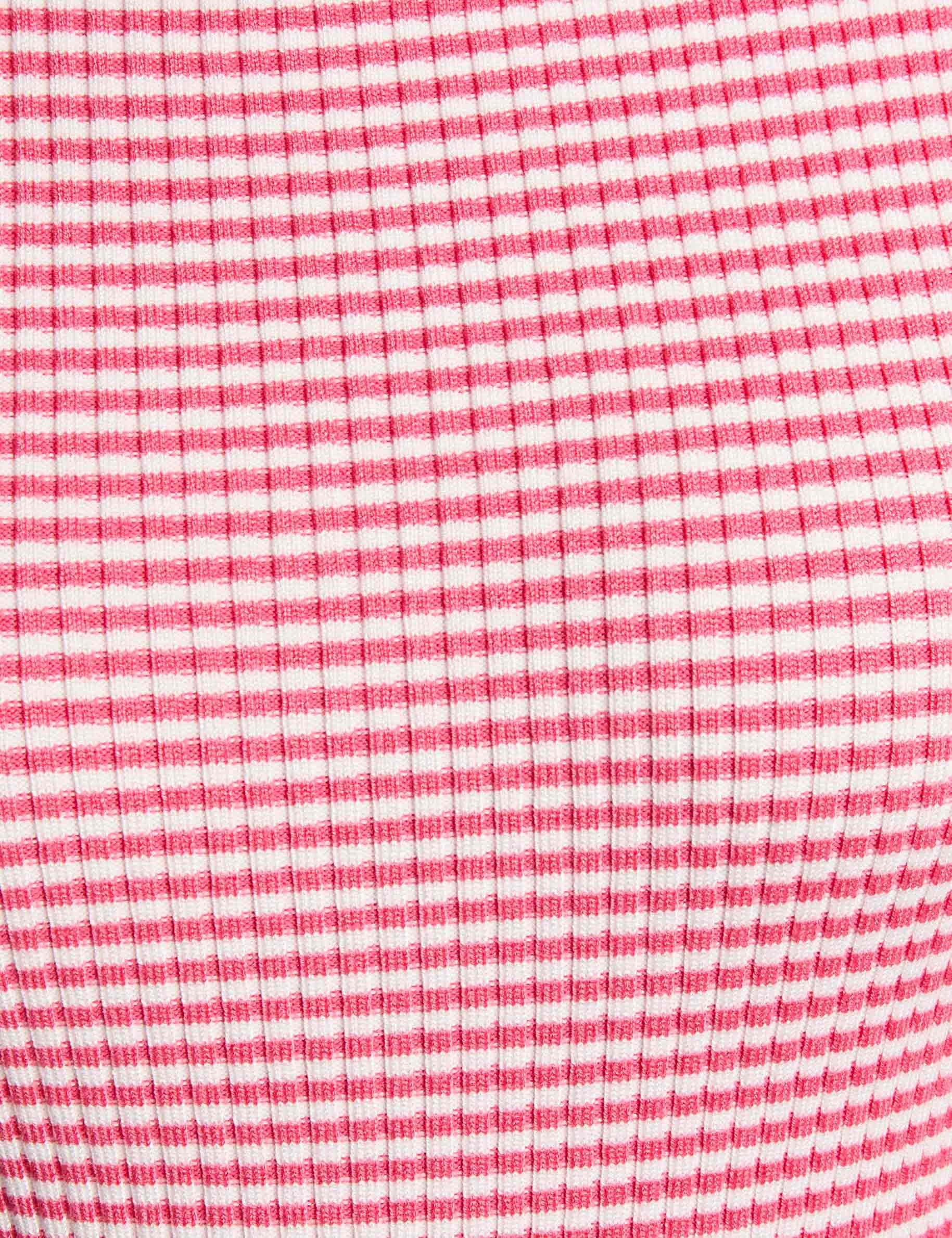 Pulls femme Rose : à col V, rond ou col roulé | Morgan