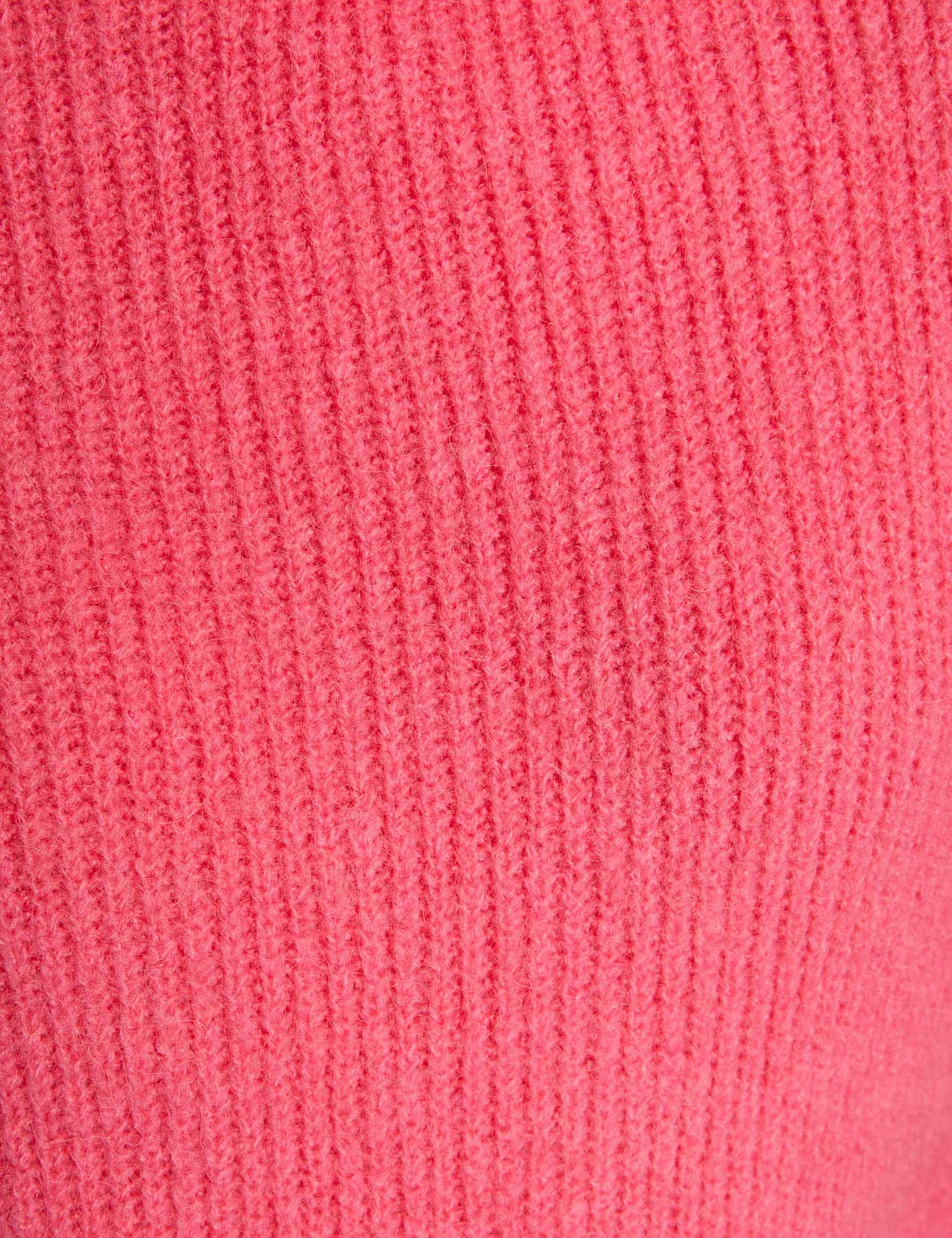 Pulls femme Rouge : à col V, rond ou col roulé | Morgan