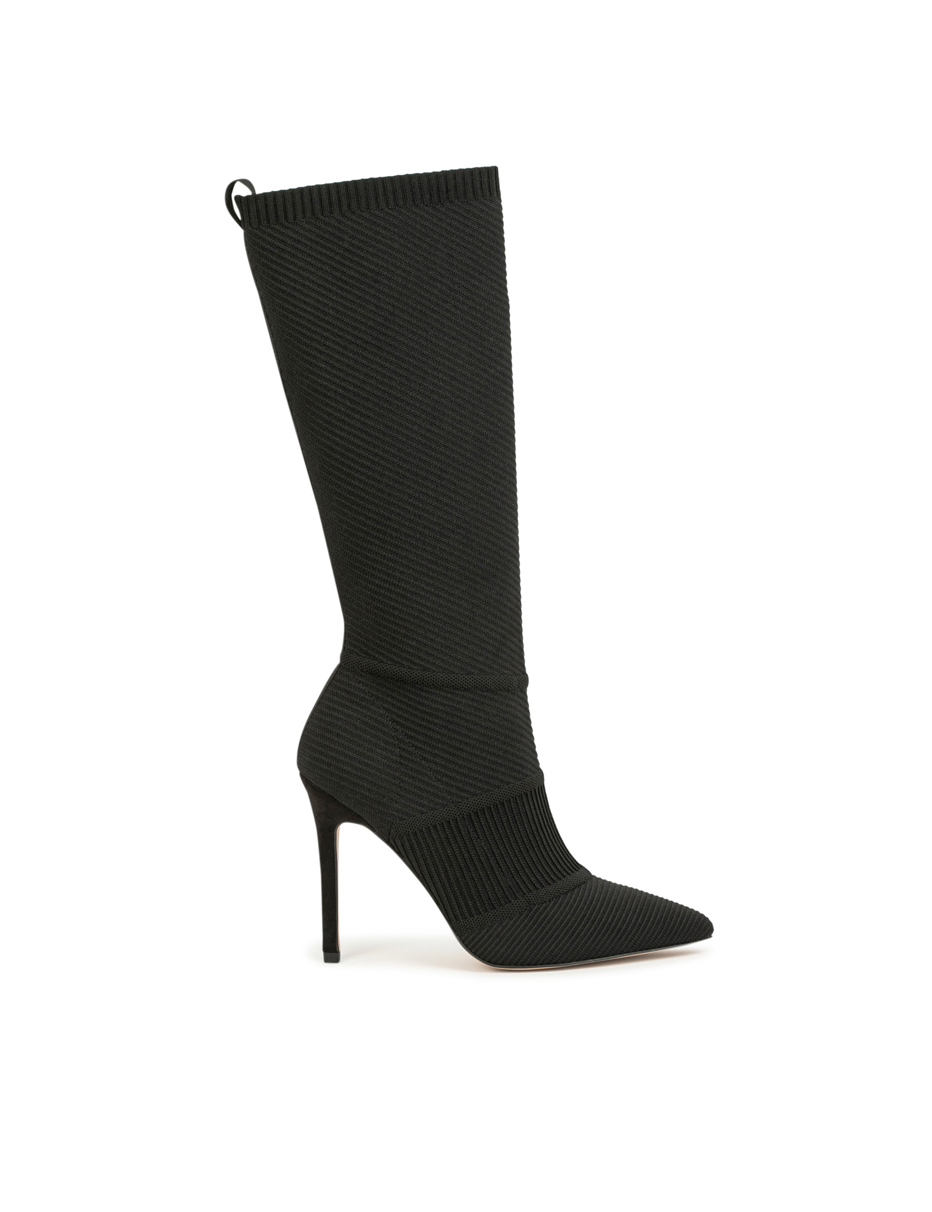 Bottes à talons aiguilles noir femme | Morgan